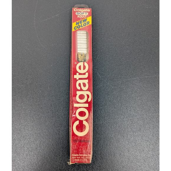 colgate | Accessories | Vintage Colgate Soft Adult Toothbrush Pink ...